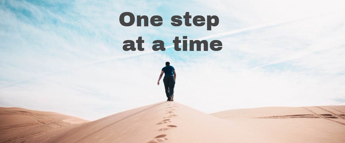 Baby Steps Break it Down-Beat Overwhelm! - wingstosoar